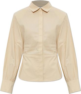 Iro Iro, Femme, Blouses et Chemises, Beige, Taille: 36 FR Chemise Janine