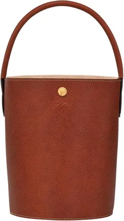 Longchamp Femme, Sacs, Brun, Taille: ONE Size &Eacute;pure Sac seau S