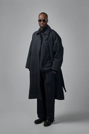 Jan-Jan Van Essche Coat 34 Wool Silk Cloth