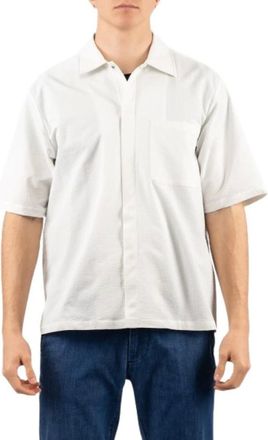 Herno Homme, Chemises, Blanc, Taille: XL Chemise Seersucker