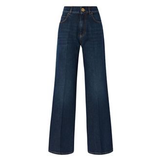Pinko Wanda Wide Leg Denim - - Jeans - Damen - Blau - W27