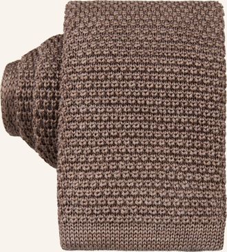 Blick. Strick-Krawatte Hanseat beige