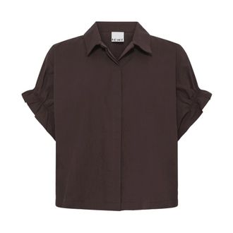 Ichi Ichi, Damen, Blusen & Hemden, Braun, XLGr&ouml;&szlig;e