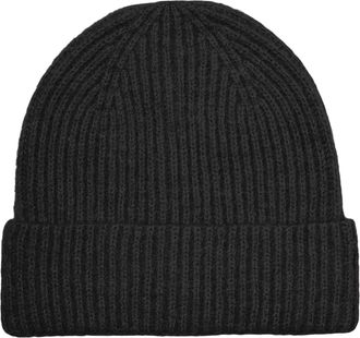 Vero Moda Damen Vmgila Rib Beanie Noos, Black, Einheitsgr&ouml;&szlig;e