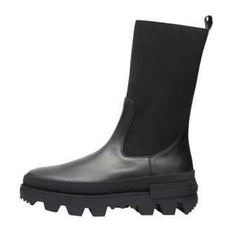 Moncler Neue Chelsea High Boots - - Shoes - Damen - Schwarzk - 36 EU