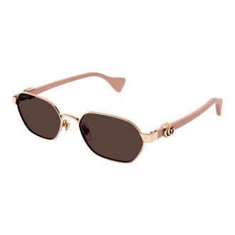 Gucci Gg1593S 003 Sonnenbrillen - - Accessories - Damen - Gelb - 56 MM