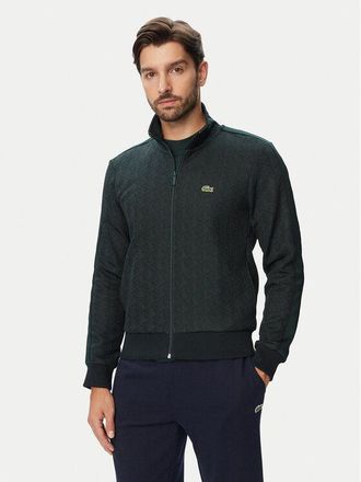 Lacoste Sweatshirt SH1368 Dunkelgr&uuml;n Regular Fit