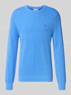 Tommy Hilfiger Regular Fit Pullover aus reiner Baumwolle