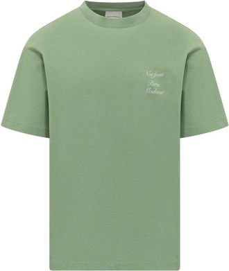 Dr&ocirc;le de Monsieur Homme, Tops, Vert, Taille: XS T-Shirt Slogan Classique