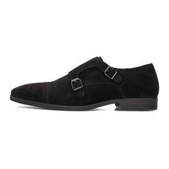 Stefano Lauran Elegante braune Wildlederschuhe mit Schnalle - - Shoes - Herren - Braun - 43 EU