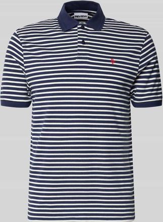 Review Slim Fit Poloshirt mit Logo-Stitching