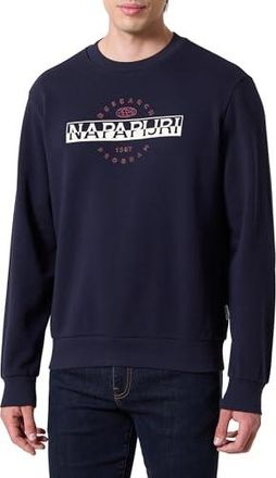 Napapijri Bander Sweatshirt, Bleu Marine, XXL Homme