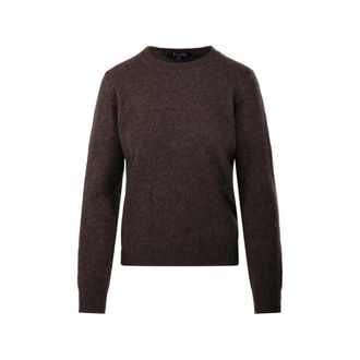 Max Mara Logo-embroidered Elbow-patch Sweater