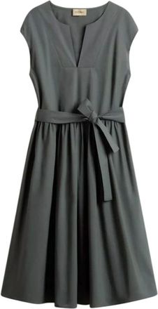 Woolrich Femme, Robes, Vert, Taille: 42 FR Poplin Dress