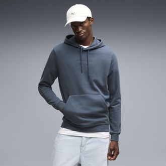 Puma Hoodie en molleton &agrave; motif PUMA Class Homme, V&ecirc;tements, Bleu, XXL