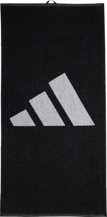 adidas Unisex Brand Stripes Towel, Black/White, S