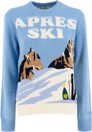 MC2 Saint Barth Femme, Pulls, Multicolore, Taille: 42 FR Hiver Festif Tricot Rocks Apres Pull