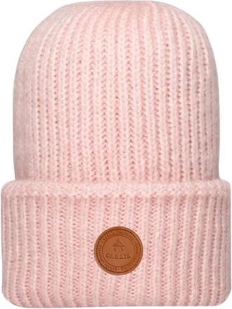Cabaia unisex, Accessoires, Rose, Taille: ONE Size &Eacute;l&eacute;gant Bonnet dHiver avec Applique Logo