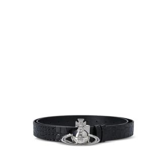 Vivienne Westwood Orb G&uuml;rtelschnalle - - Accessories - Damen - Schwarzk - S/M