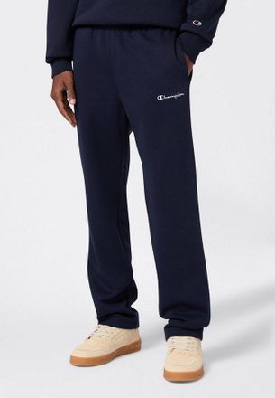 Champion Jogginghose ICONS Straight Hem Pants Fleece atmungsaktives Material, aus Baumwolle und Polyester
