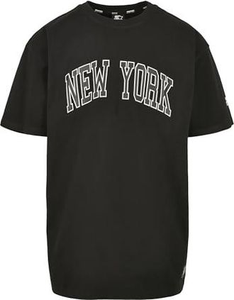 Starter Black Label Homme Starter New York Tee T-Shirt, Noir, XL