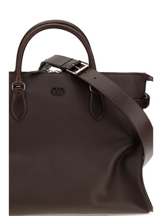 Valentino Garavani Antibes Top Handle Bag - Brown