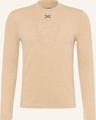 X Bionic X-Bionic Funktionsw&auml;sche-Shirt Mightywool Mit Merinowolle beige