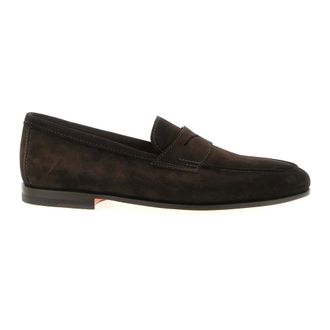 Santoni Herren, Schuhe, Braun, 44 EUGr&ouml;&szlig;e