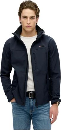 Superdry Homme, Vestes, Noir, Taille: M Softshell Trekker Jacket