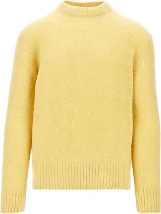 PIACENZA 1733 Piacenza 1733 - Pull en laine vierge - Homme - Pulls - Jaune - Taille: XL