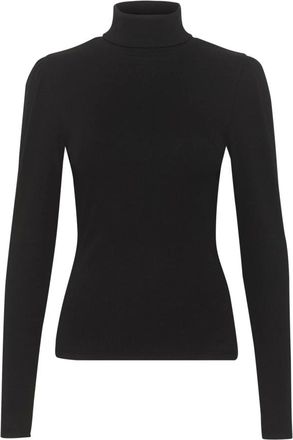 Gestuz Femme, Pulls, Noir, Taille: 40 FR Drewgz Rollneck Puff Noos
