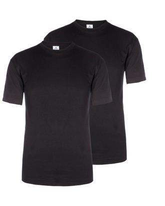 Ragman 2er Pack Rundhals T-Shirt, Classic Fit in