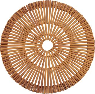 Westmark Bambus-Tischset/Platzdeckchen, handgefertigt, rund, ø 38 cm, Bambus, Saleen-Edition: Rondo, Hellbraun, 701422E1