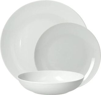 Tognana Set aus wei&szlig;en Tellern 27x20,5x19 cm
