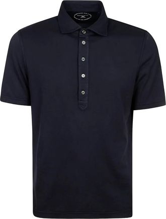 Fedeli polo à manches courtes - Bleu