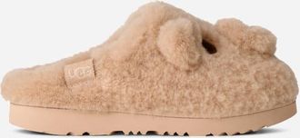 UGG Classic Slipper Pooch f&uuml;r Kinder in Sand Castle, Gr&ouml;&szlig;e Schaffell