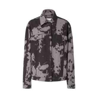 Brioni Animalier FF Denim Jacket - - Jackets - Damen - Grau - XS