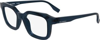 Karl Lagerfeld Monture optique - Homme - Accessoires - Bleu - Taille: 50 MM
