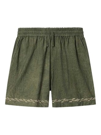 Isabel Marant Zilan short avec broderie