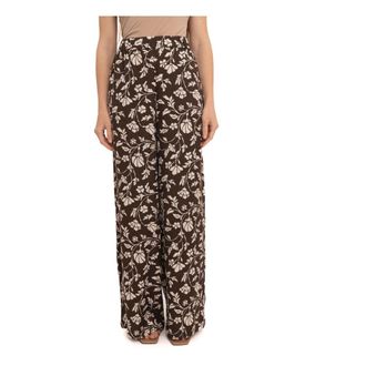 Pennyblack Pbbutilita Wide Hosen - - Trousers - Damen - Braun - XS
