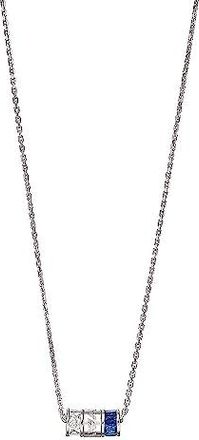 Emporio Armani Collier pour femmes Collier à composants en argent sterling, longueur : 350mm+70mm, largeur : 10mm, hauteur : 5.5mm, EG3578040
