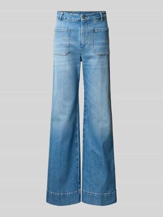 Victoria Beckham Wide Fit Jeans aus Baumwoll-Mix