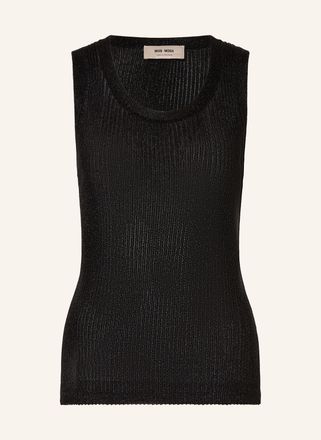 Mos Mosh Mos Mosh Stricktop Mmrelana Mit Glanzgarn schwarz