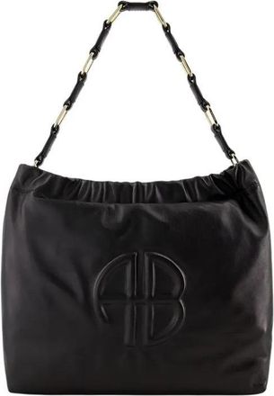 Anine Bing Hobo Bags - Kate Shoulder Bag - Leather - Black - Gr. unisize - in Schwarz - für Damen