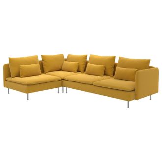 IKEA S&Ouml;DERHAMN Ecksofa 4-sitzig