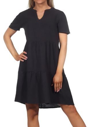 Only ONLTHYRA Life SS V-Neck Dress WVN CS