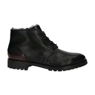 Bugatti Schwarze Stiefeletten f&uuml;r M&auml;nner - - Shoes - Herren - Schwarzk - 44 EU