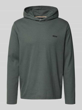 HUGO BOSS Regular Fit Sweatshirt aus Baumwoll-Mix