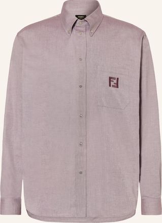 Fendi Hemd Comfort Fit rot