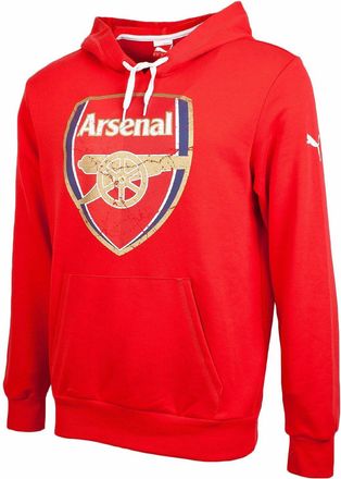 Puma Herren Sweatshirt AFC Fan Hoody, High Risk Red, XL